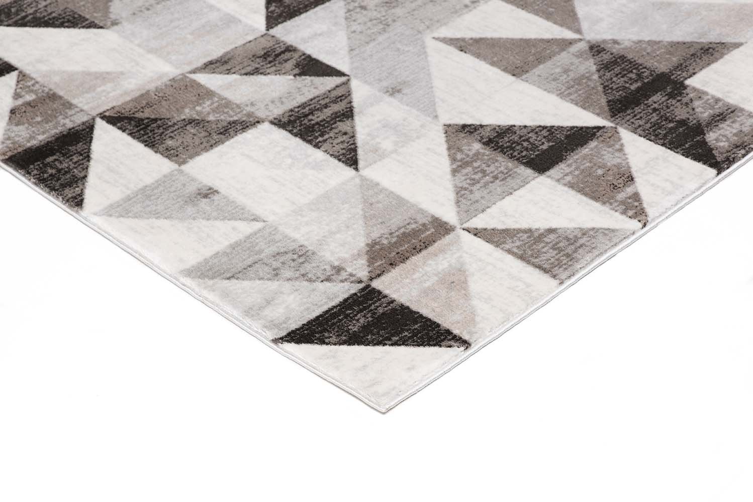 TAPETE EDAN TEX CONDOR 05 CREAM/ANTHRACITE 1,40X2,00m | MadeiraMadeira