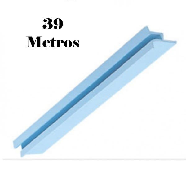 KIT 39 METROS DE PERFIL RIGIDO AZUL 26 BARRAS DE 1.5M | MadeiraMadeira