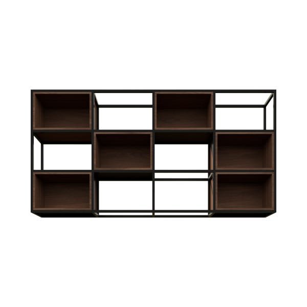 Estante De Metalon e Madeira Ciment - Coleção Aquarela - Rosa Milkshake ...