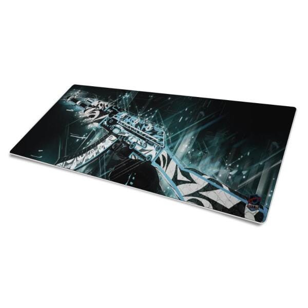 Mouse Pad Bits Gamer - 900 x 300mm - AK-47 Azul - Extendido ...