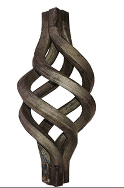 Pinha Em Ferro Base 20X20 | MadeiraMadeira