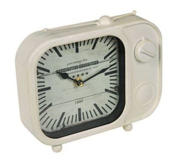 Relógio Tv White | MadeiraMadeira