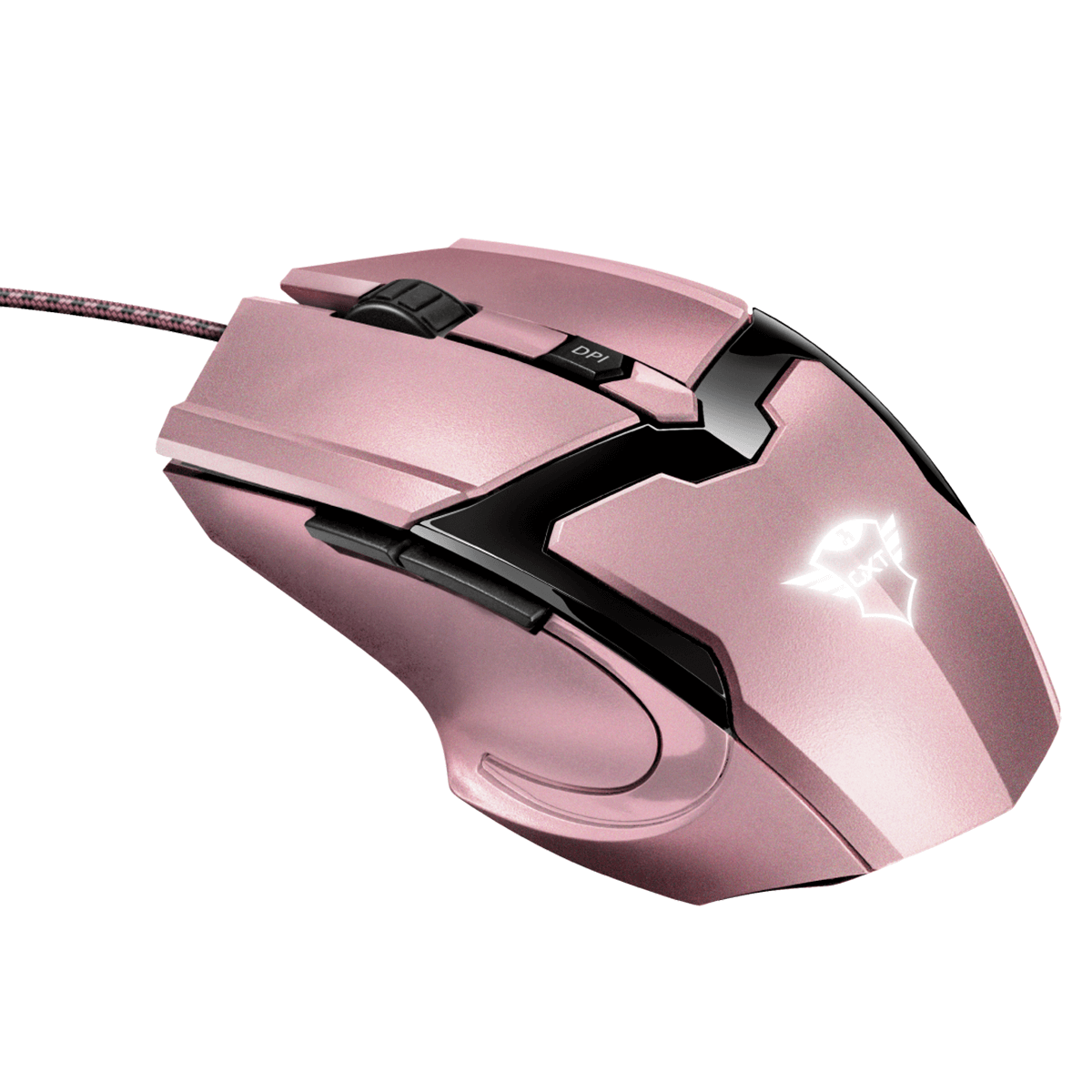 Mouse Gamer Led Gxt 101p Gav Pink Rosa 4800dpi 6 Botões | MadeiraMadeira