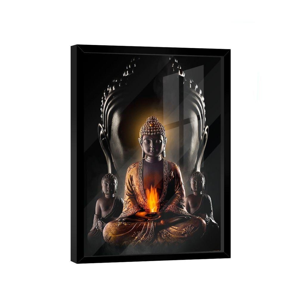 Quadro Buda Fire -- Br Artes | MadeiraMadeira