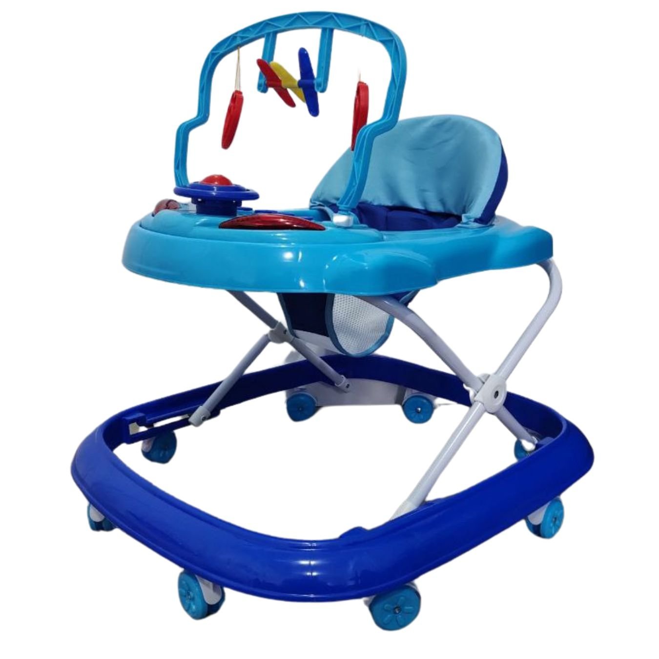 Andador Musical Infantil Bebe Styll - Menino Cor:azul | MadeiraMadeira