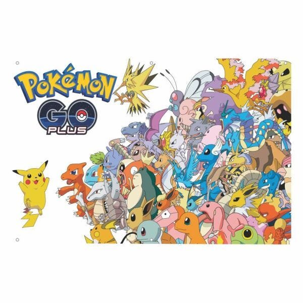 Painel de Festa Lona Pokemon - Painel 200x150 | MadeiraMadeira