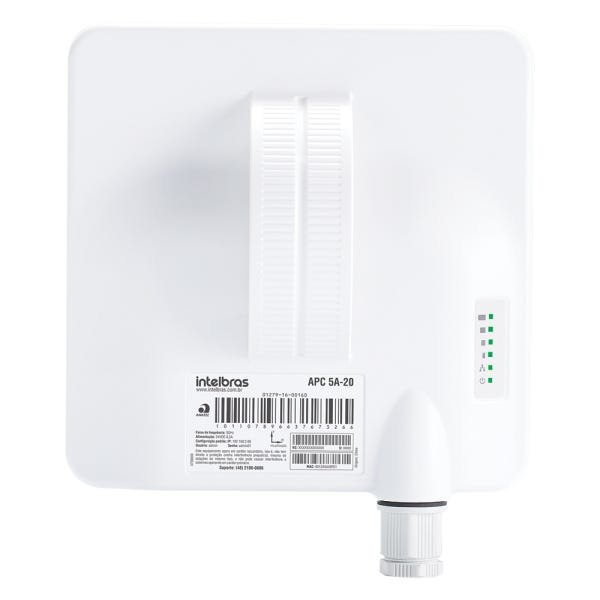 Roteador APC Intelbras 5A-20 CPE/PTP 5 GHZ com 20 DBI Mimo 2X2 ...