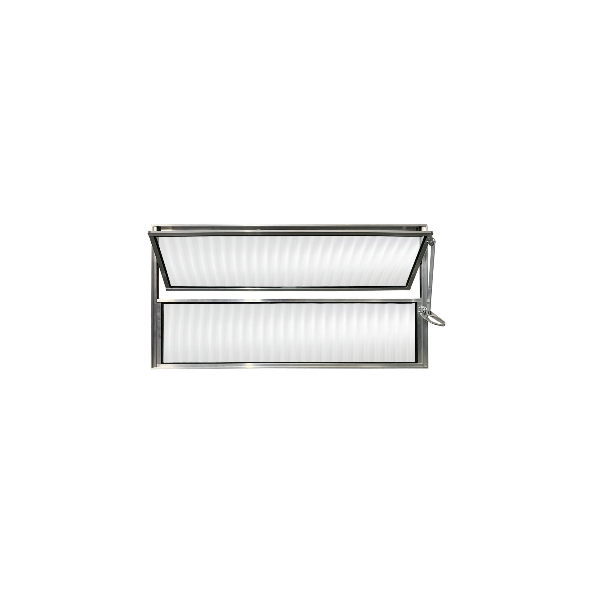 Vitro Basculante Brilhante 40x80 Linha Esmeralda Vidro Canelado ...