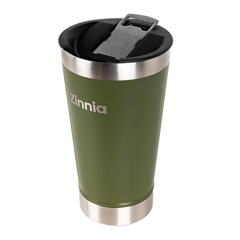 Copo Termico Zinnia ZH100, 473ml, Verde, ZNC-ZZH100-GE01 | MadeiraMadeira