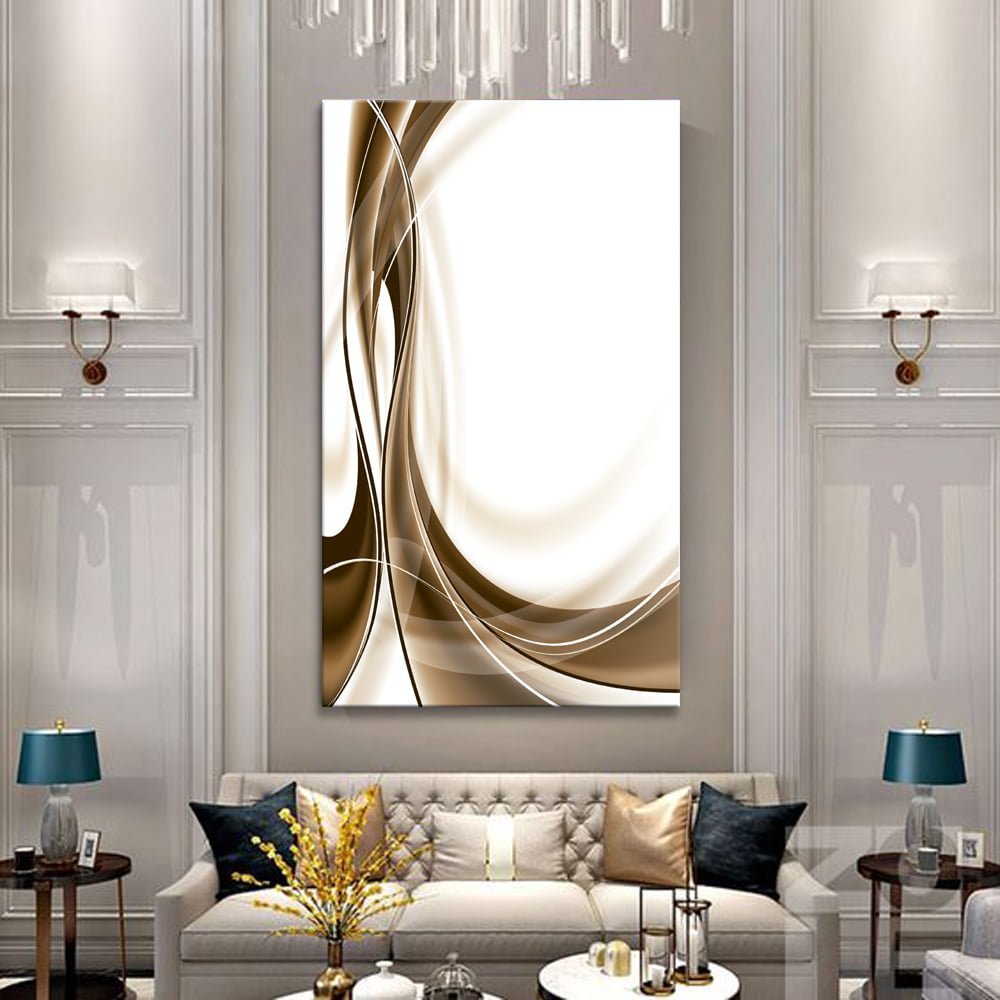 Tela em Canvas Abstrato Wavetown - Quadros Gigantes - Tela Canvas ...