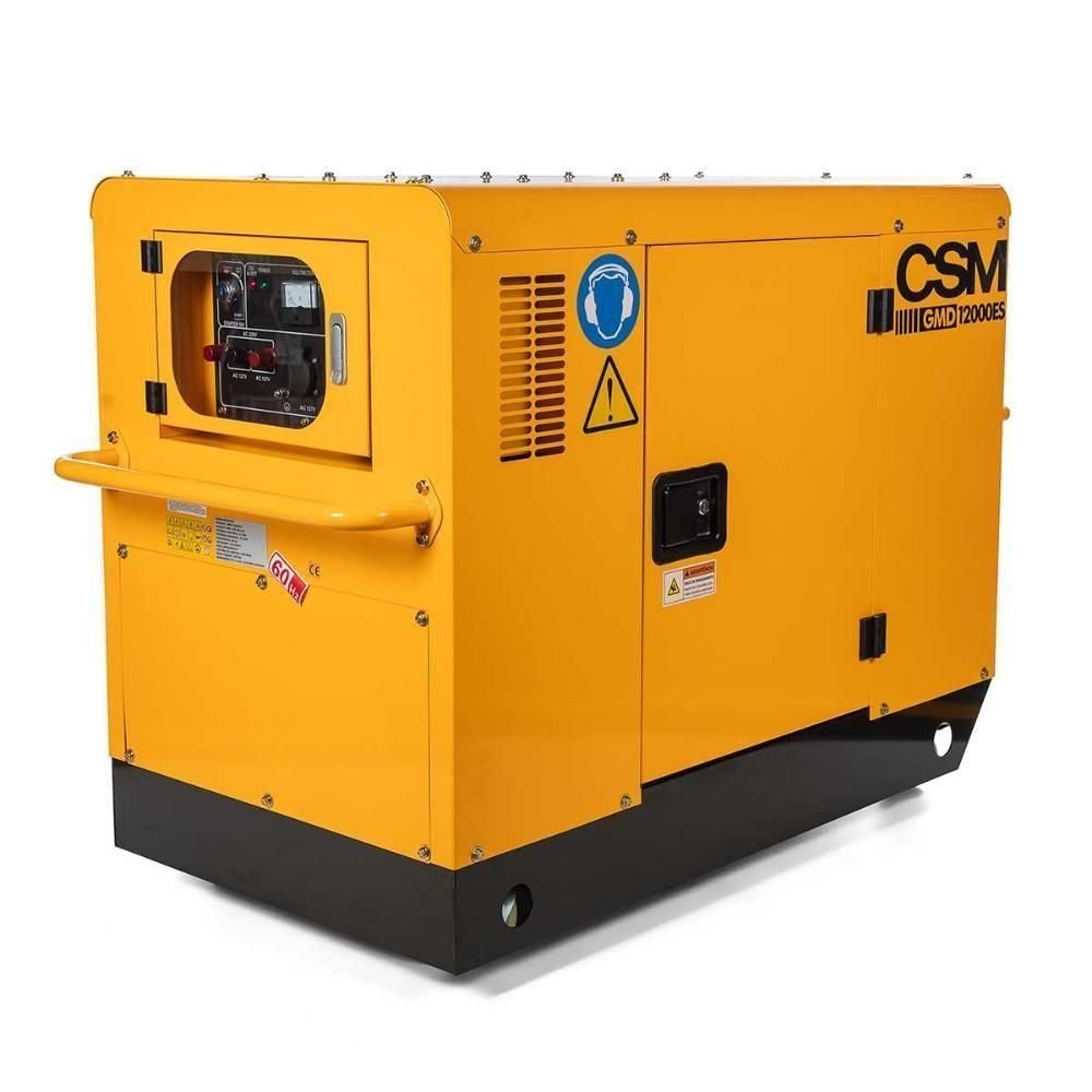 Gerador Portátil À Diesel 11 Kva 20 Hp Monofásico Gmd 12000es Csm | MadeiraMadeira
