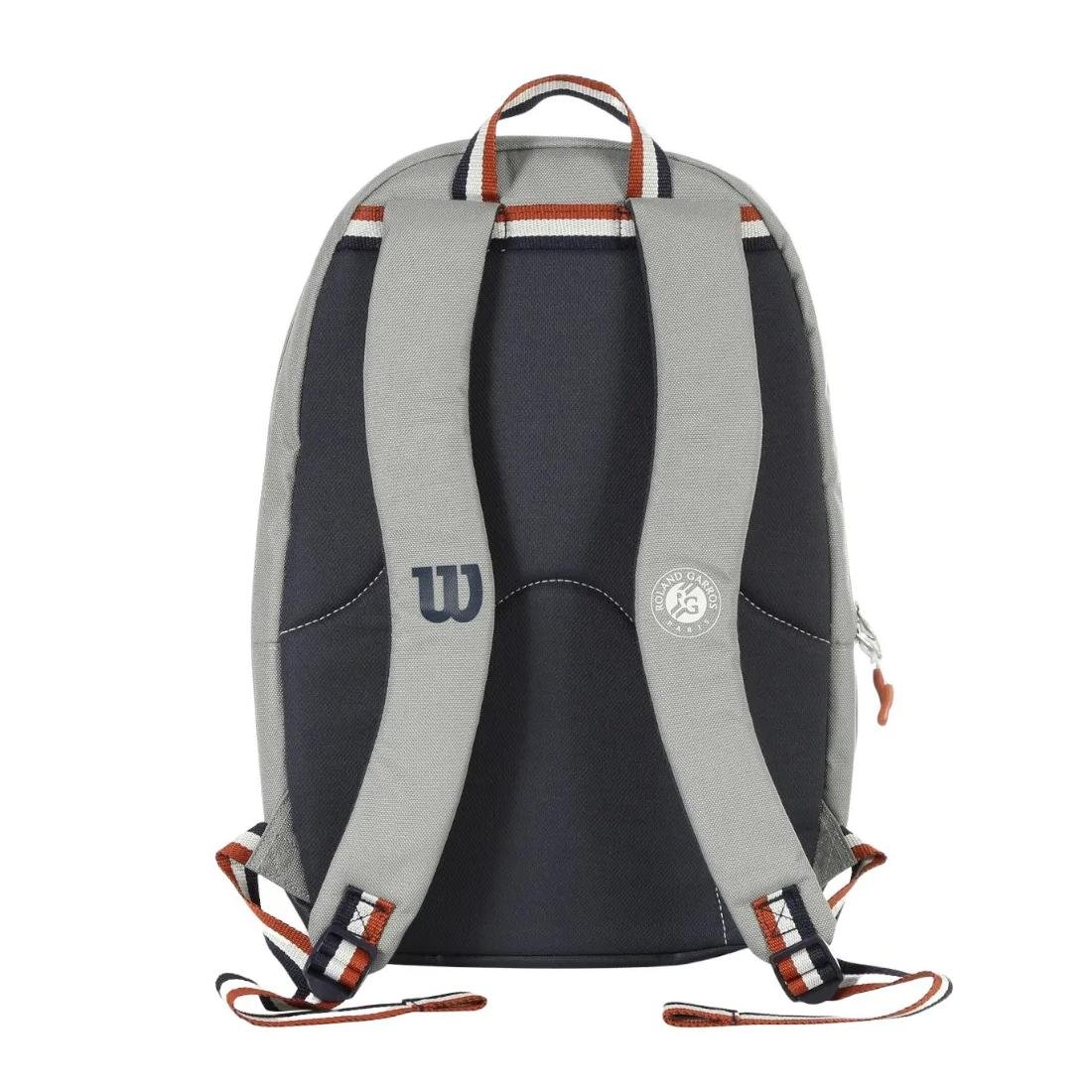 Mochila Esportiva Roland Garros Team Wilson Cinza | MadeiraMadeira