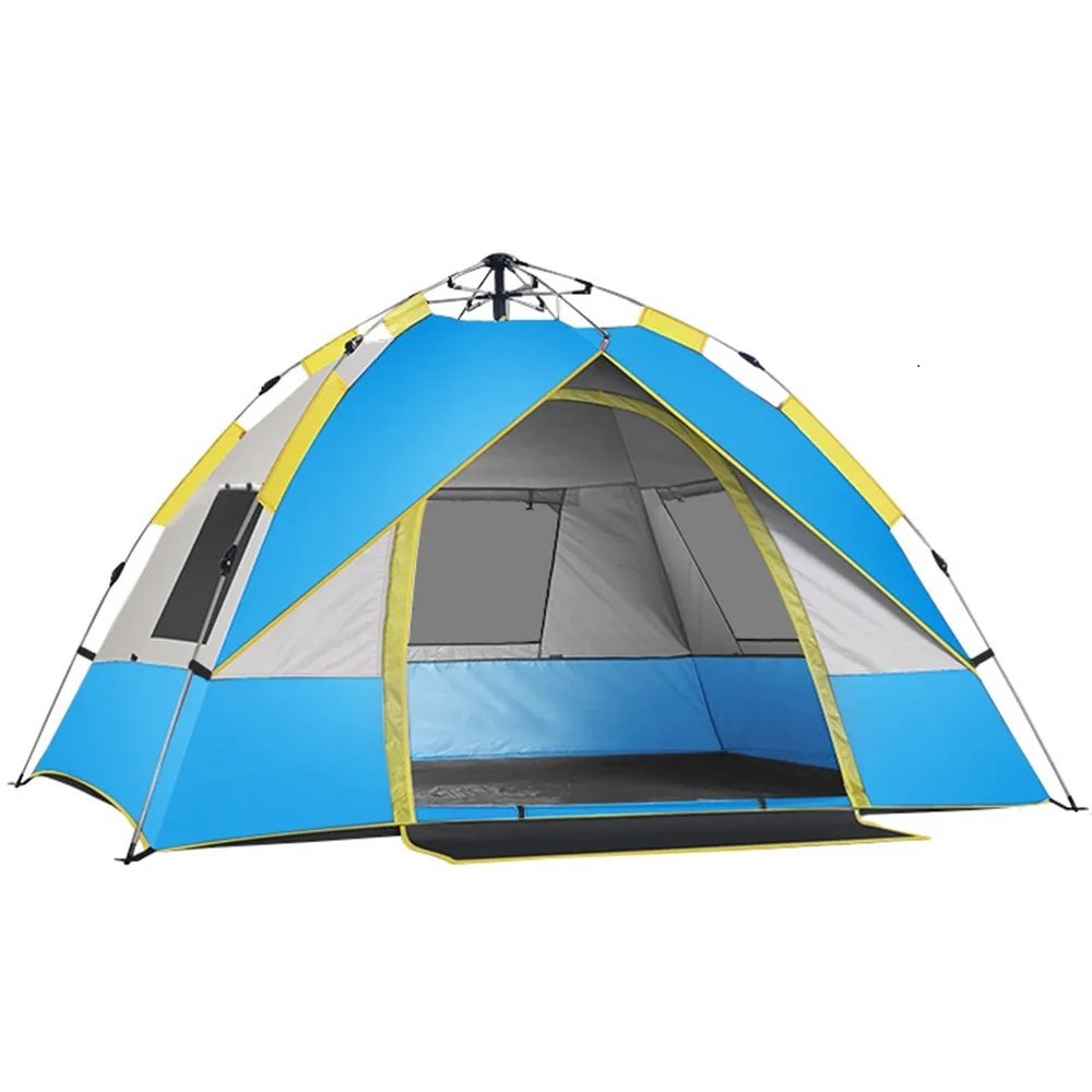 Barraca Acampamento Camping Automatica Monta Sozinha Proteção UV 2 ...