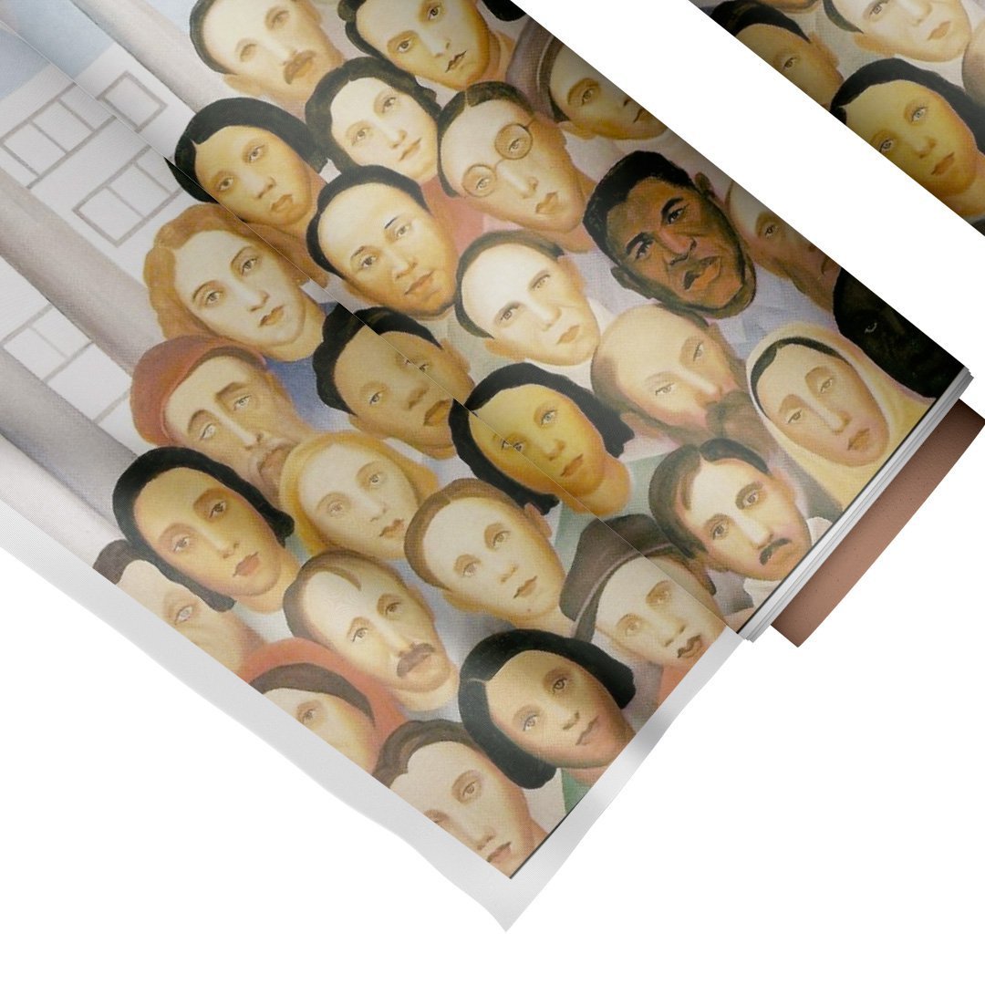 Quadro Decorativo Tarsila do Amaral Os Operários:Pequeno 44x37cm ...