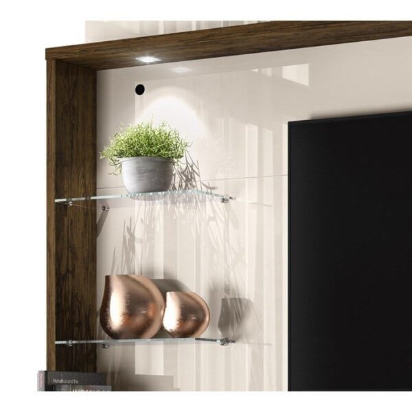 Painel Bancada para TV até 50 Polegadas Frizz Select Off White Savana ...