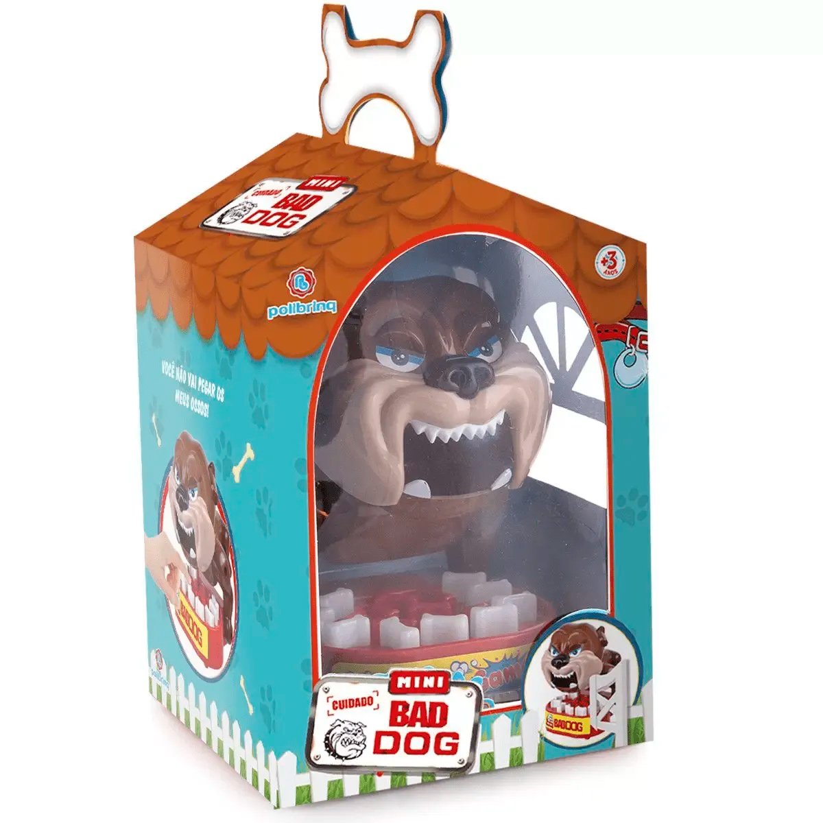 Jogo de Mesa Recreativo Multijogadores Mini Bad Dog +5 Anos ...