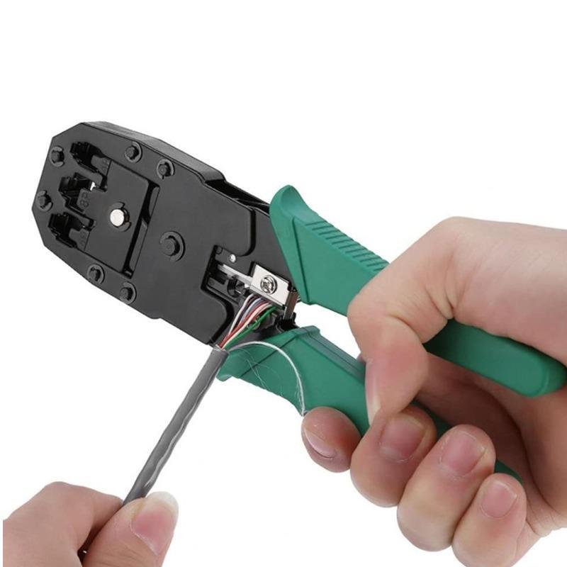 Alicate Crimpar Cabo Rede Crimpador Rj45 E Rj11 | MadeiraMadeira