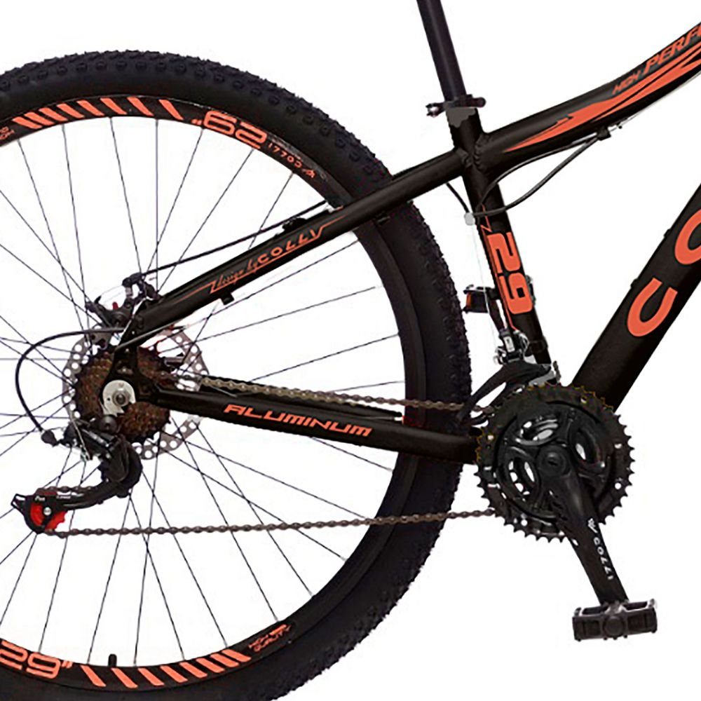 Bicicleta Colli Eudora em Alumínio Susp. Freio a Disco Cambio Shimano ...