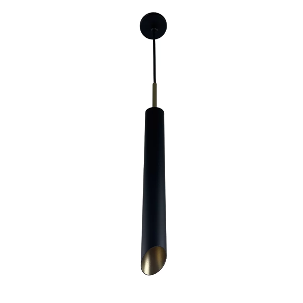 Pendente Tubo Cilindro 30 Cm Chanfrado Cabeceira Balcão Mesa ...