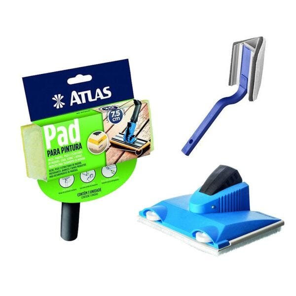Pad Para Recorte + Pad Pintura Stain + Pad De Canto Atlas | MadeiraMadeira