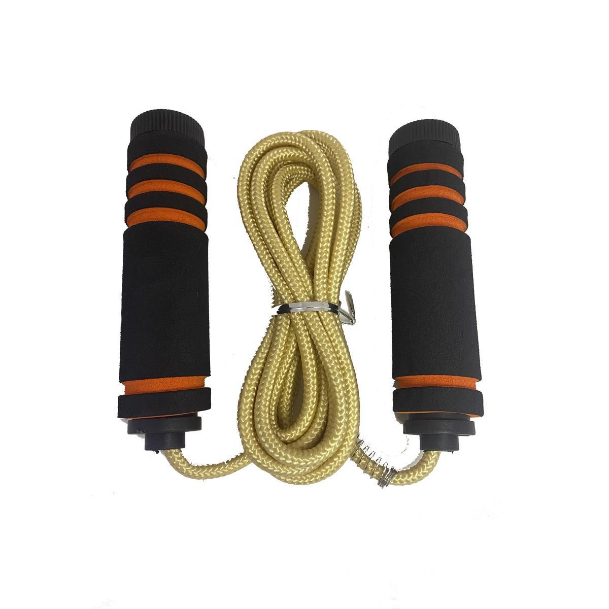 Corda de Pular Profissional Jump Rope Pula Treino Laranja | MadeiraMadeira