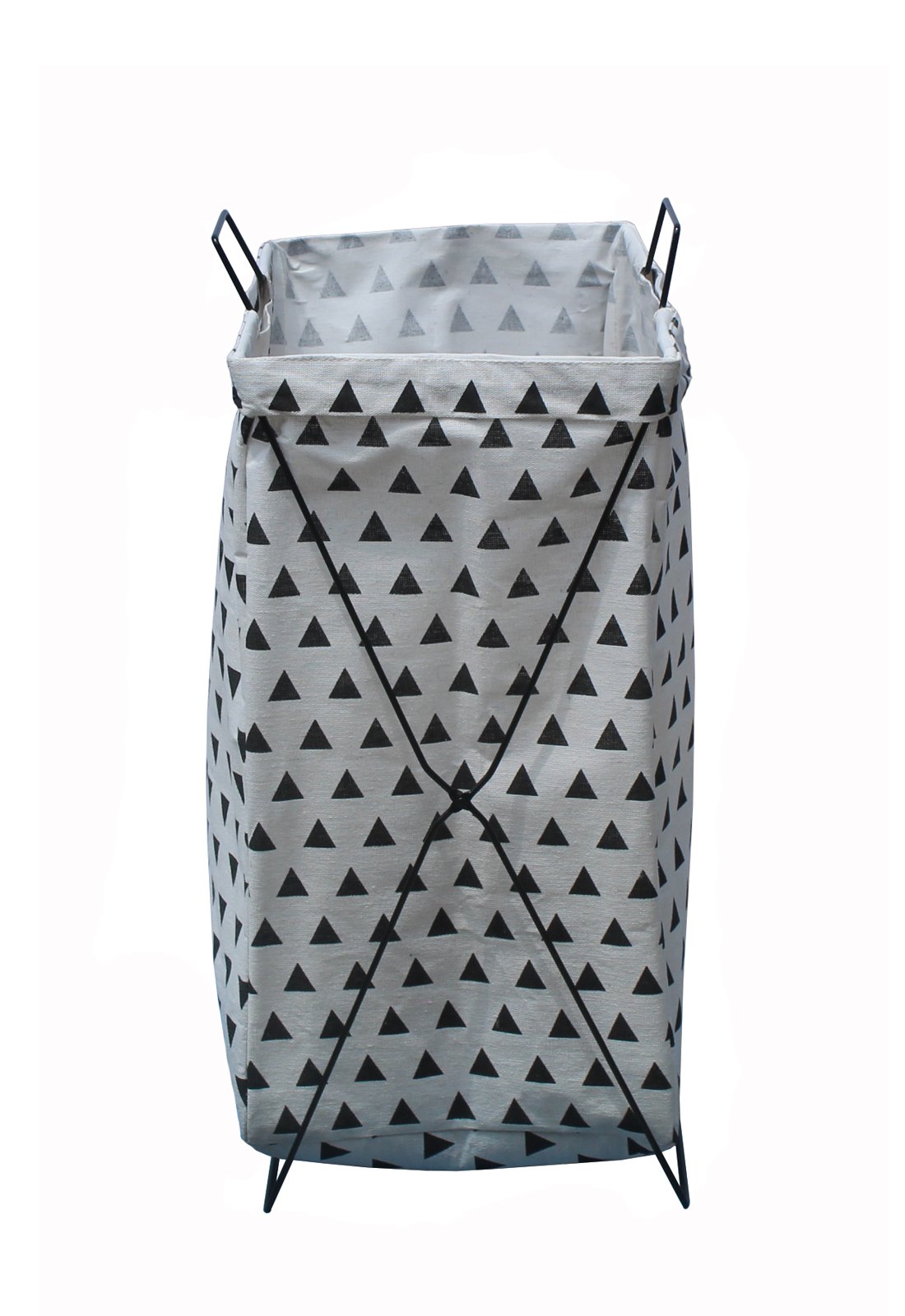 Cesto Multiuso Cesto de Roupas Brinquedos Dobrável de Tecido:5 | MadeiraMadeira