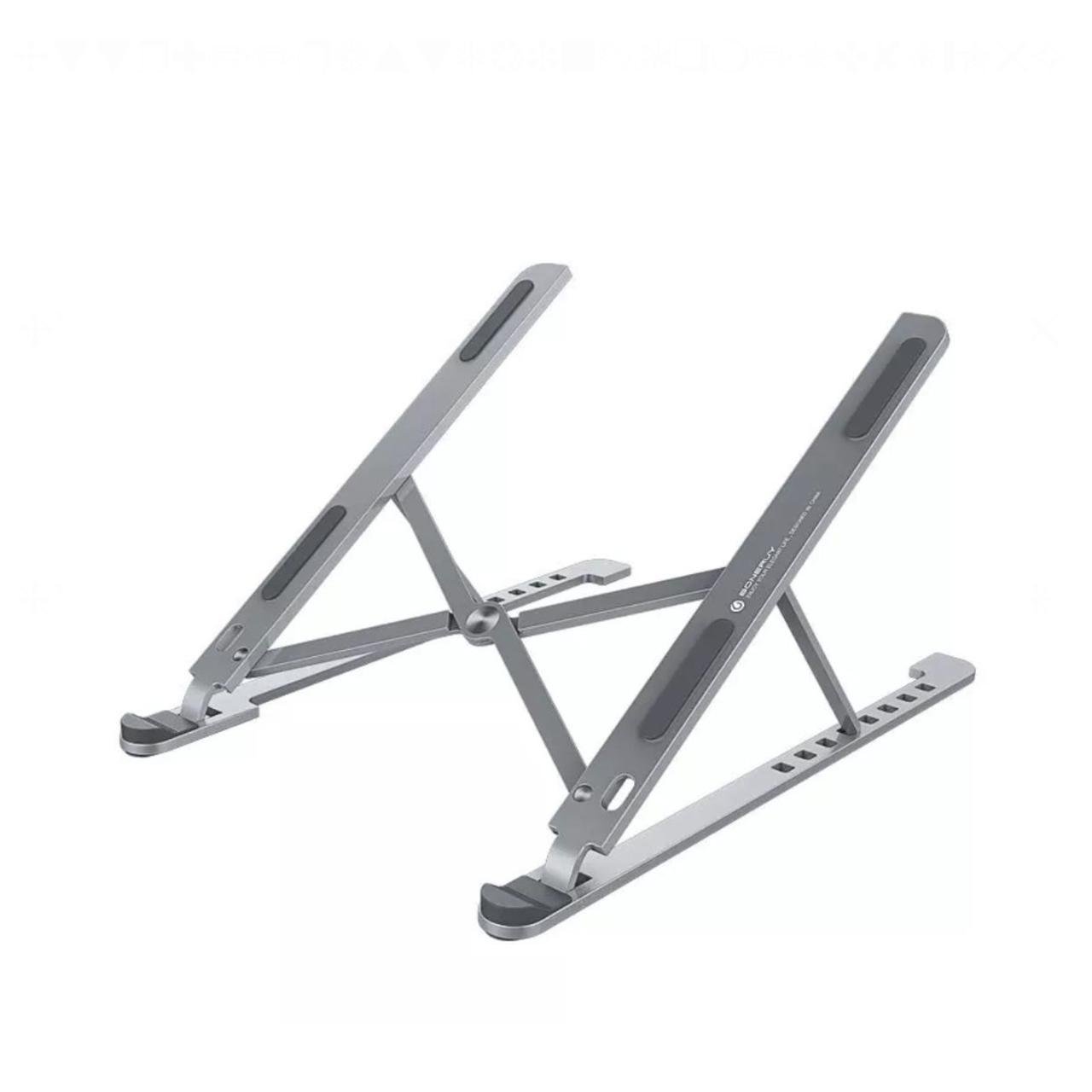 Suporte Notebook Aluminio Slim Com Case | MadeiraMadeira