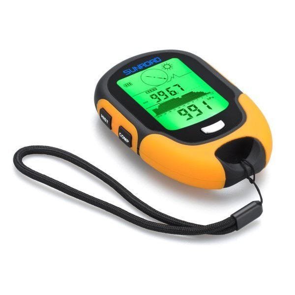 Medidor de Precisão Multifuncional Profissional Sunroad FR500 Altímetro ...
