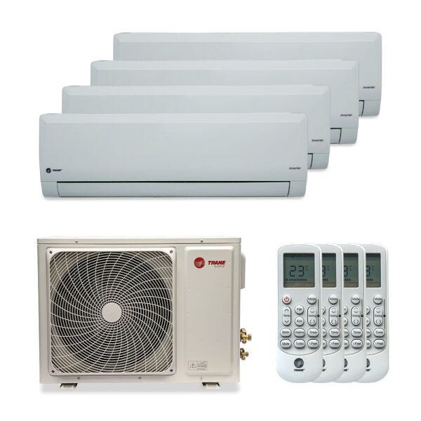 Ar-Condicionado Multi Split Inverter Trane 41.000 BTUs (2x Evap HW 12. ...