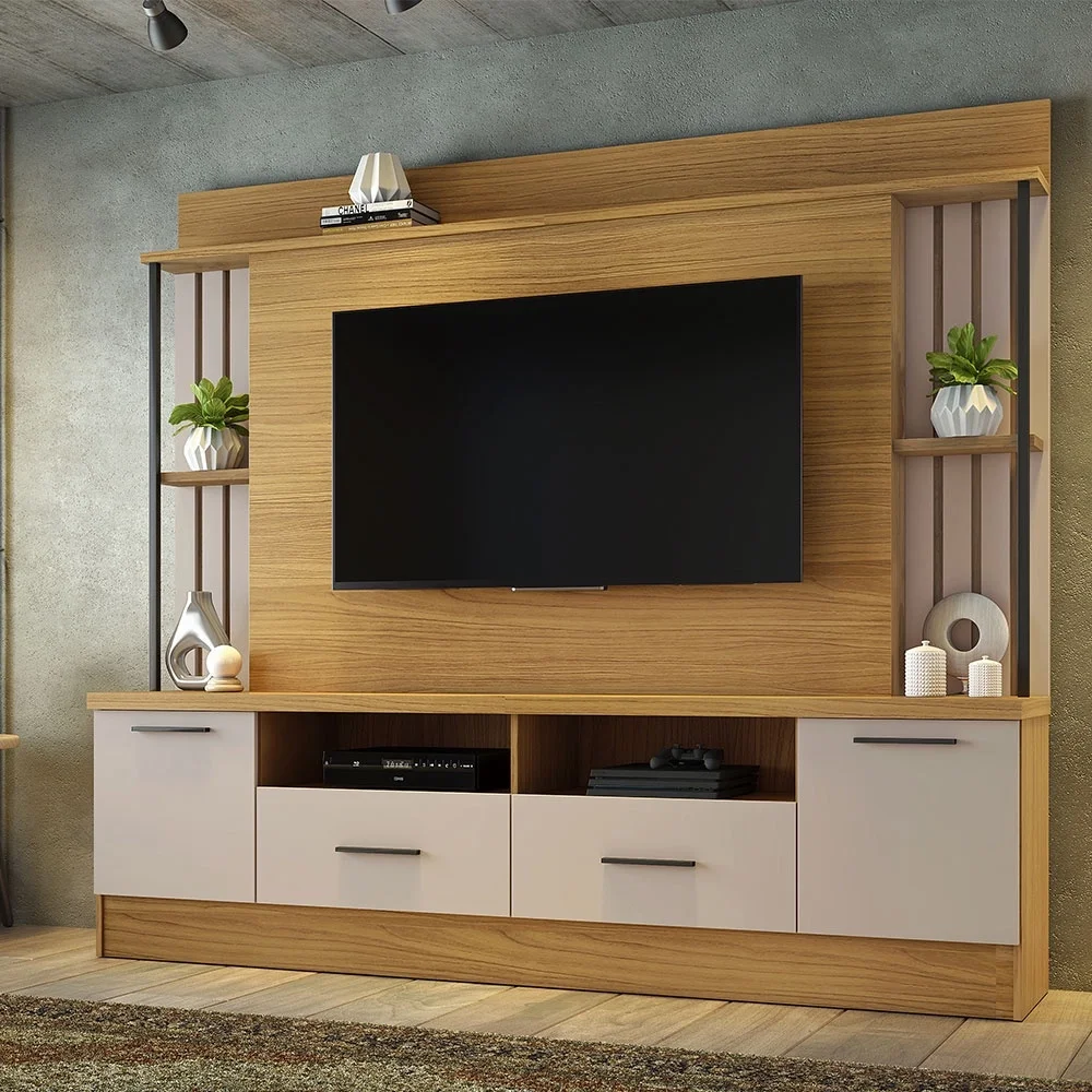 Estante Home para TV até 65 Polegadas Afeto JCM Móveis Noronha Off ...