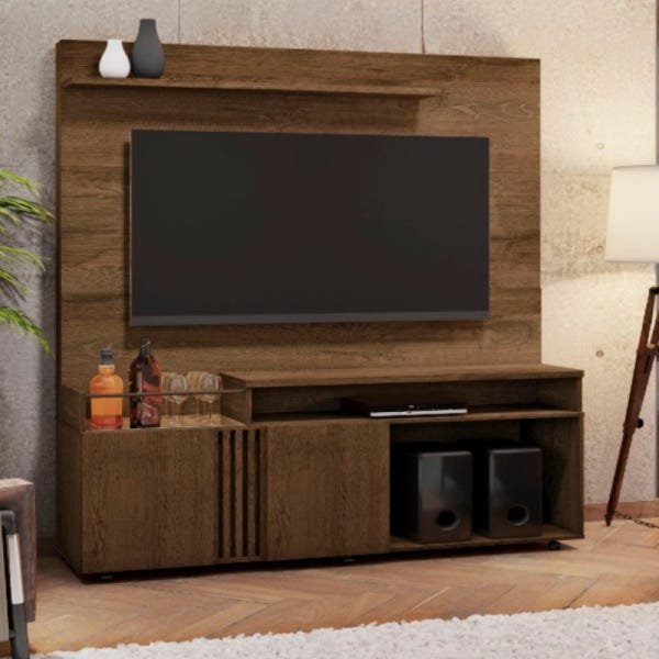 Estante Home para TV até 65 Polegadas Love JCM Móveis | MadeiraMadeira