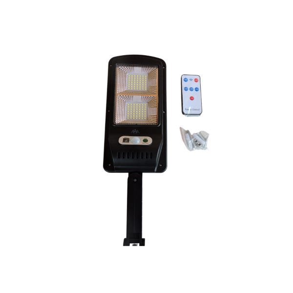 Poste Solar Led - 20W - com Sensor - Luz Branco Frio | MadeiraMadeira