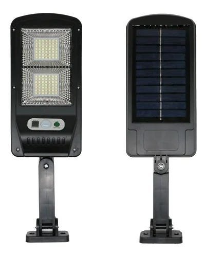 Poste Solar Led - 20W - com Sensor - Luz Branco Frio | MadeiraMadeira