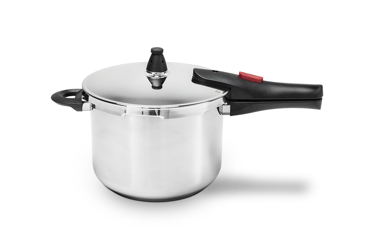 Panela de Pressão Inox Brinox Ultra - 6l | MadeiraMadeira