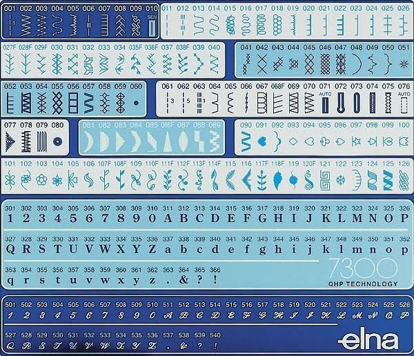 Máquina de Costura Elna 7300-110v | MadeiraMadeira