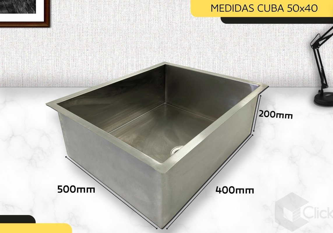 Cuba Cozinha Gourmet Luxo Com Acessórios Aço Inox 304 | MadeiraMadeira