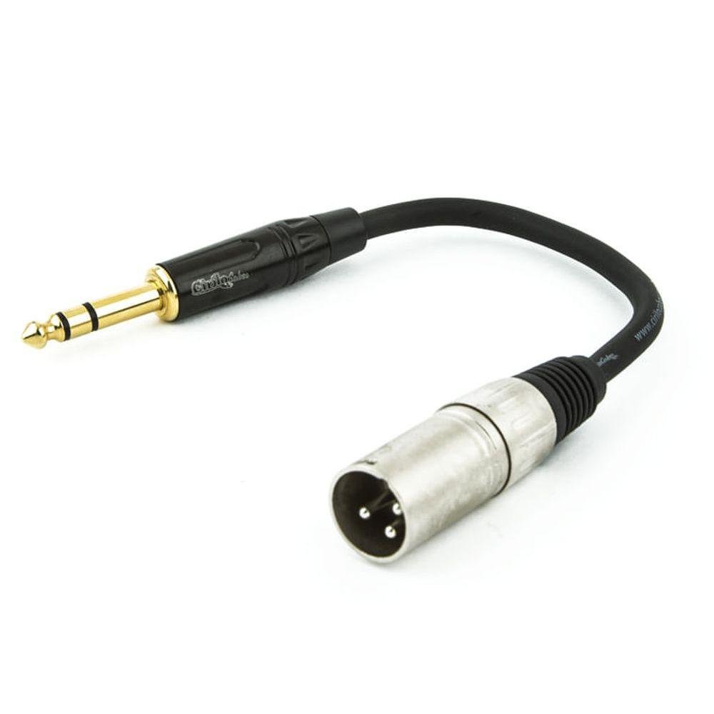 Cabo Xlr para P10 Profissional Estereo - 80 Cm | MadeiraMadeira