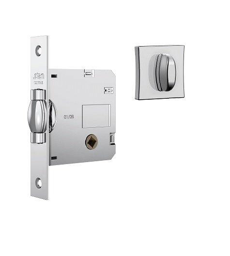 Fechadura Stam Rolete 1025 Cromada | MadeiraMadeira