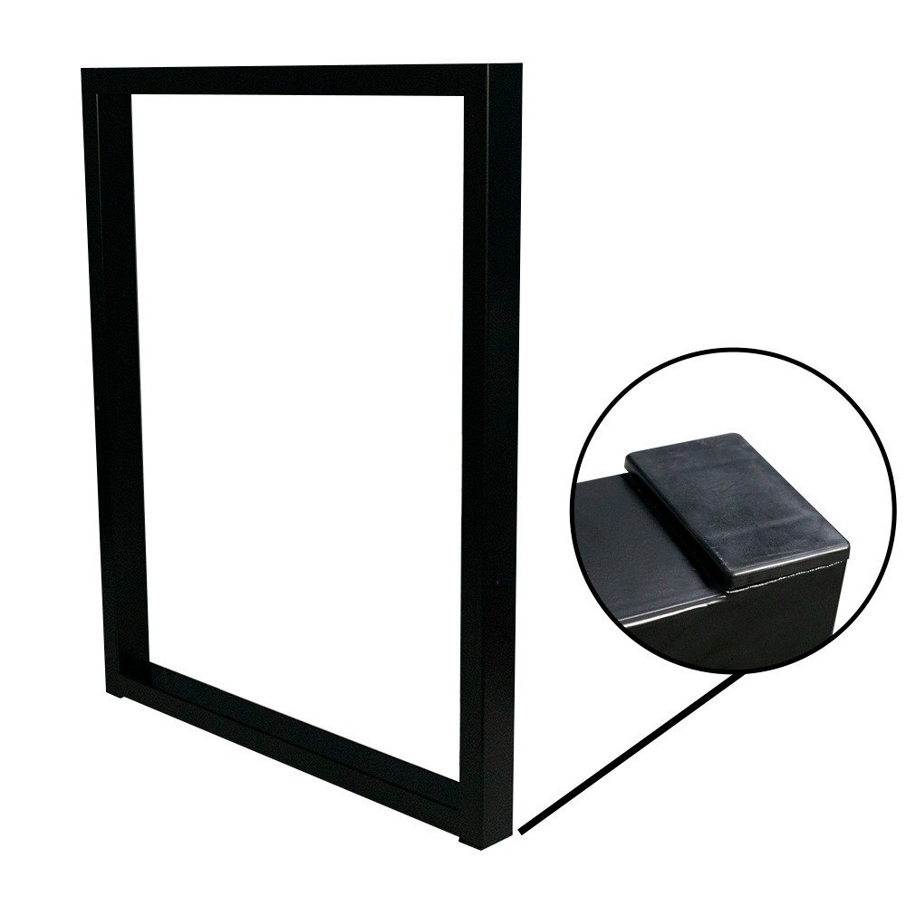 Pé Base de Mesa Estilo Industrial Metalon Reforçado 75x60cm ...