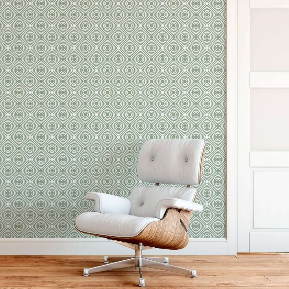 Papel de Parede Circulos 2c Arte Destaque 3,50 Metros | MadeiraMadeira