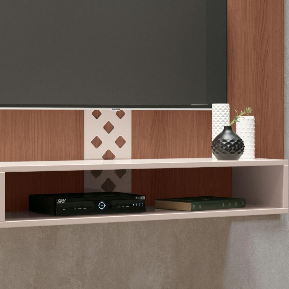 Painel Suspenso Form TV 47 Polegadas 1,20m Nature/Off White ...