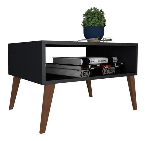Mesa De Centro/45x45/sala/lateral/apoio/pe Palito Chanfrado ...