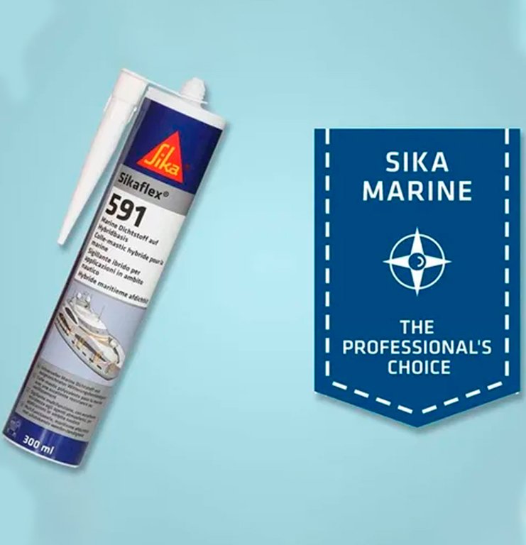 Selante Multifuncional Para Aplicações Navais Sikaflex 591 | MadeiraMadeira