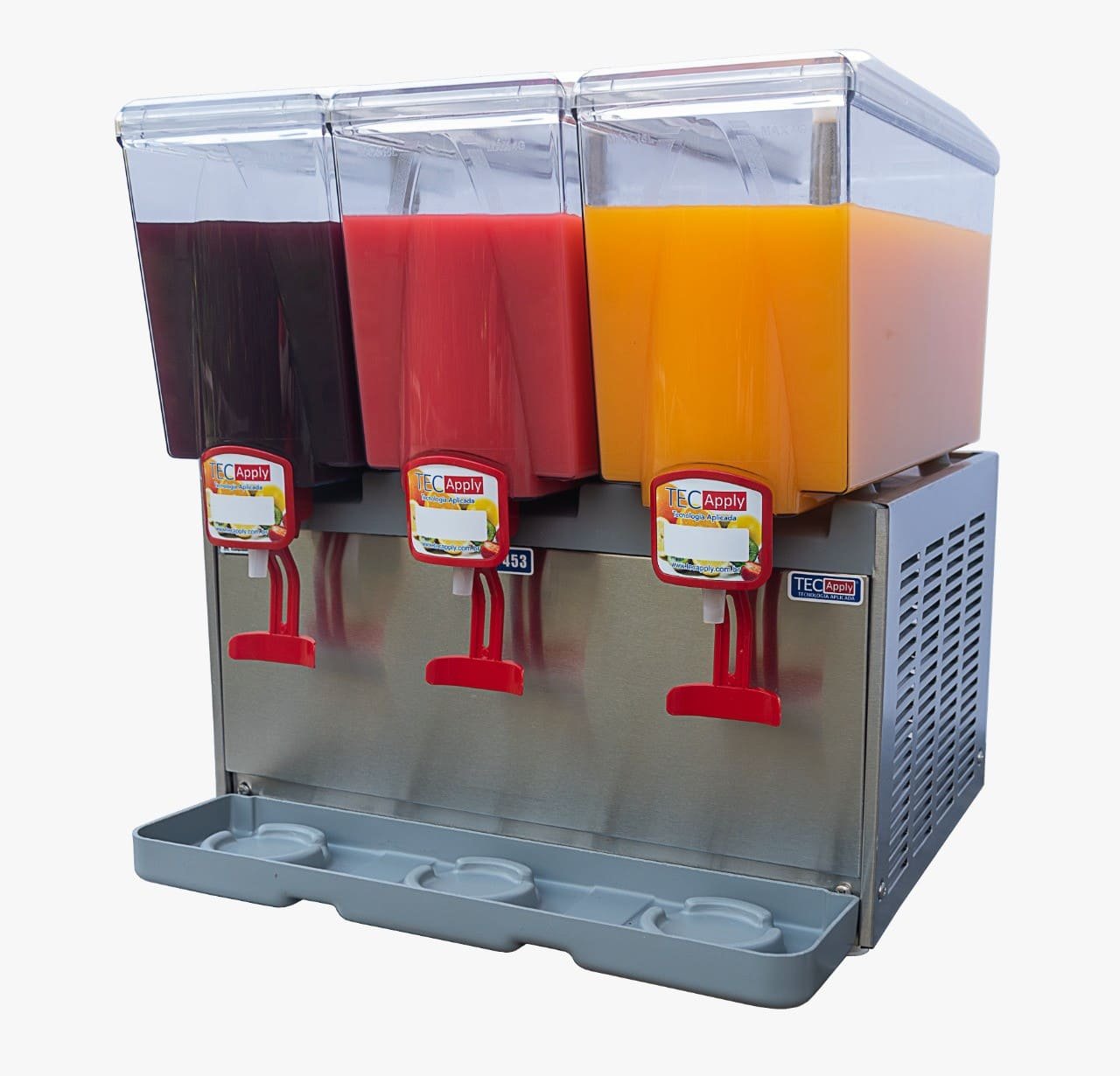 Refresqueira 45 Litros 3 Cubas com 15 Litros cada - Reubly - 220v ...