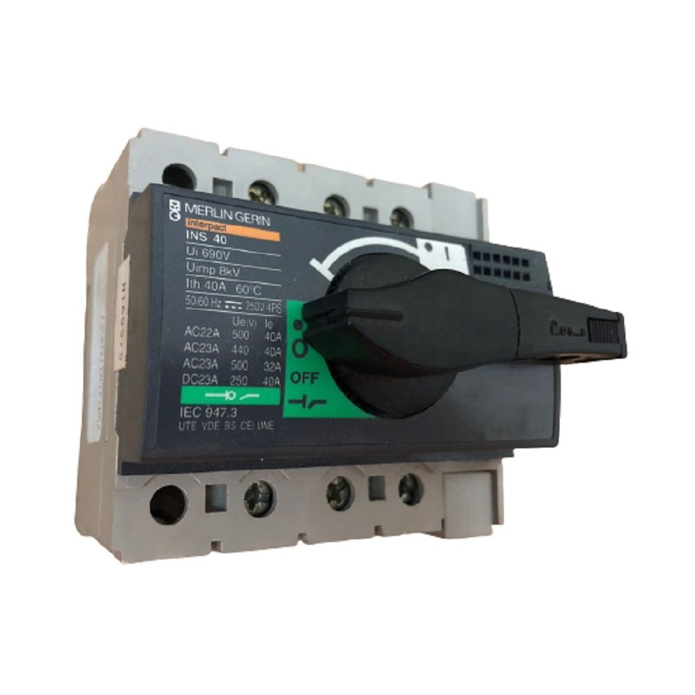 Interruptor Seccionador Tripolar 40A Interpact INS 40 690V 8kV Merlin ...