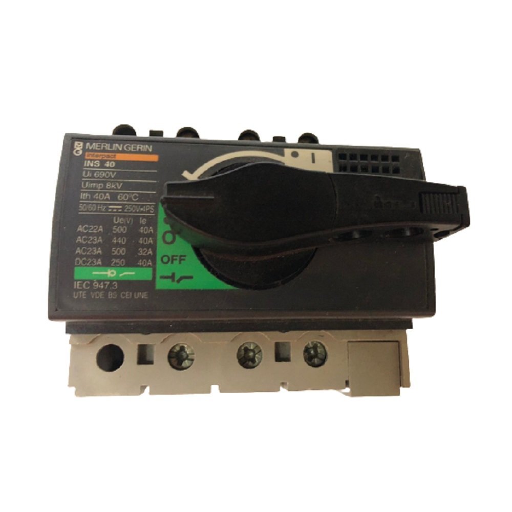 Interruptor Seccionador Tripolar 40A Interpact INS 40 690V 8kV Merlin ...