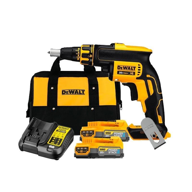 Parafusadeira a Bateria 20v Drywall Dewalt Dcf620b + Kit | MadeiraMadeira