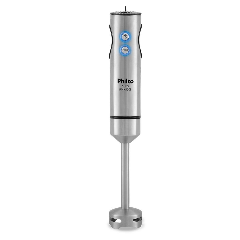 Mixer Philco PMX500I 2 Velocidades Inox Prata 500W:127v | MadeiraMadeira