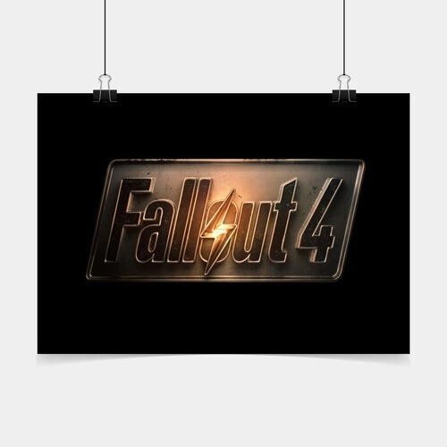 Poster Game Adesivo Fallout Video Game PG0704 | MadeiraMadeira