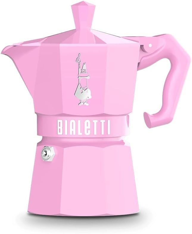 Cafeteira Moka Express 3 Xic Exclusive Rosa - Bialetti | MadeiraMadeira